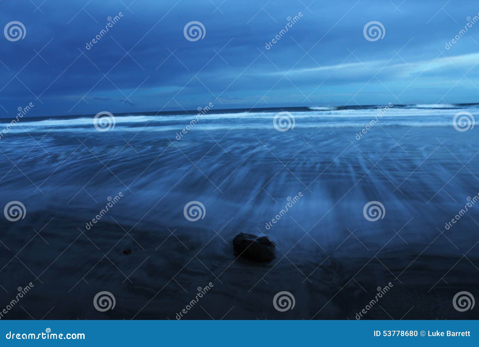 Gloomy beach stock photo. Image of blur, depressing, rock - 53778680