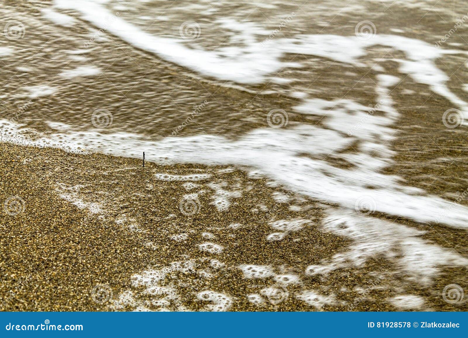 Gloomy sand beach scene stock photo. Image of summer - 81928578