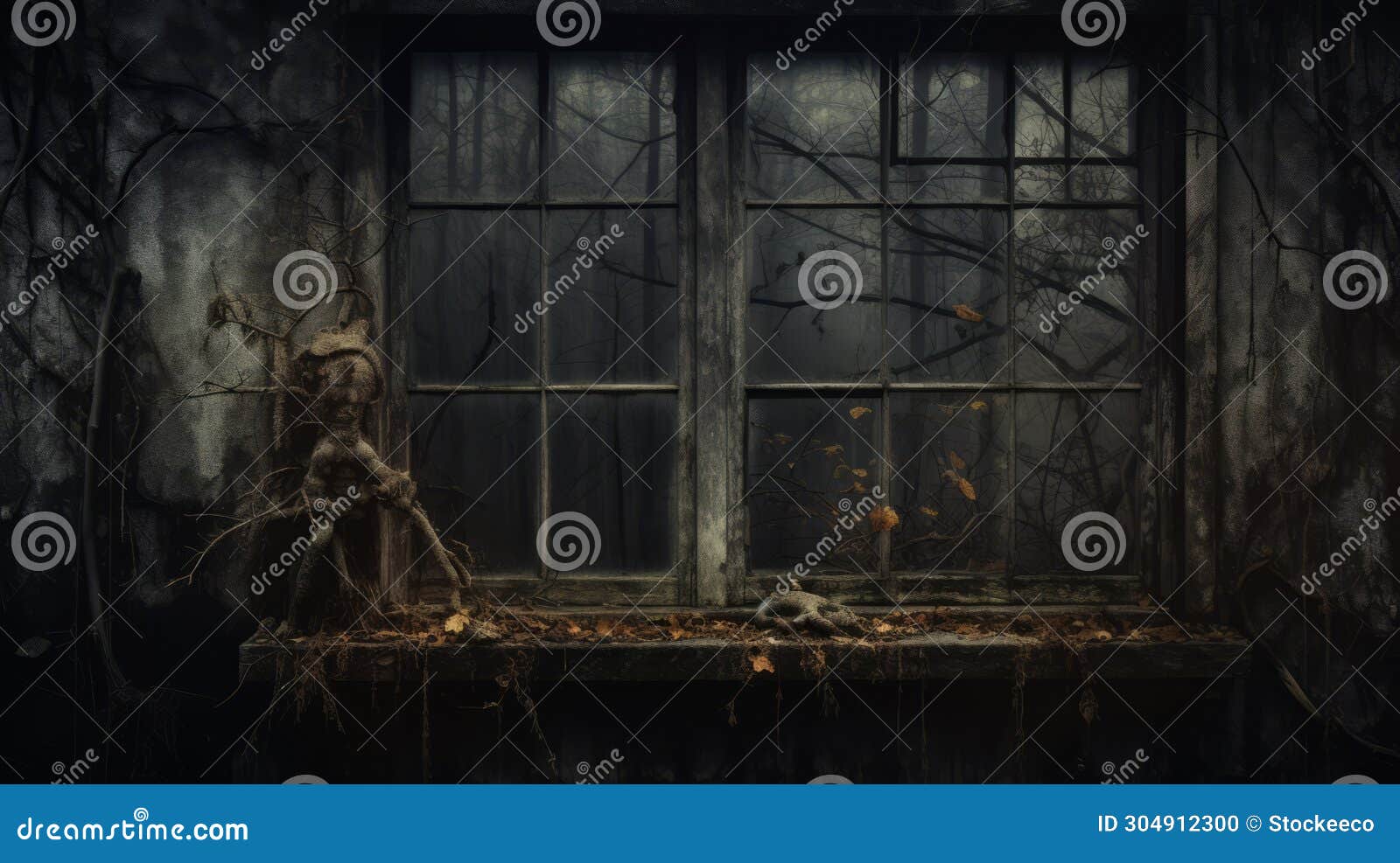 Gloomy Window: a Primitivist Recontextualization of Goblincore Stock ...