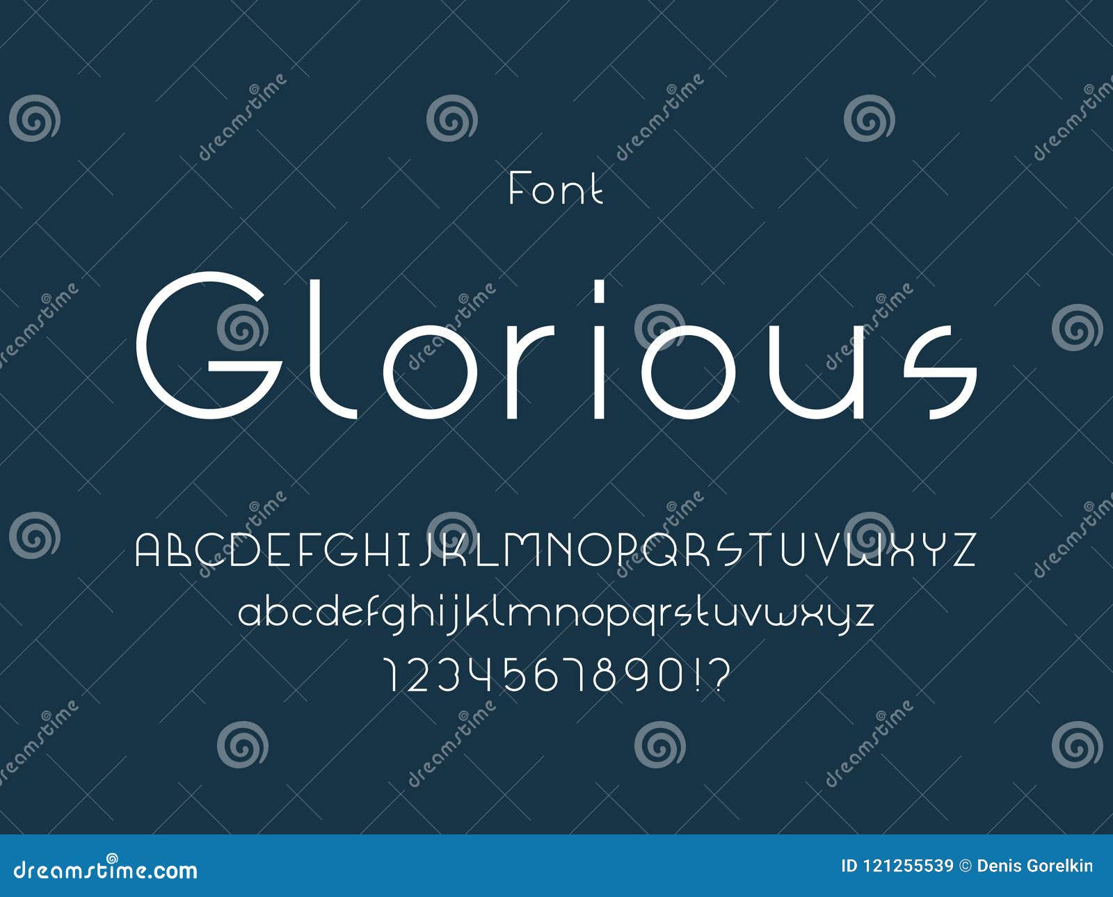 Glorious Font. Vector Alphabet Stock Vector - Illustration of sensitive ...