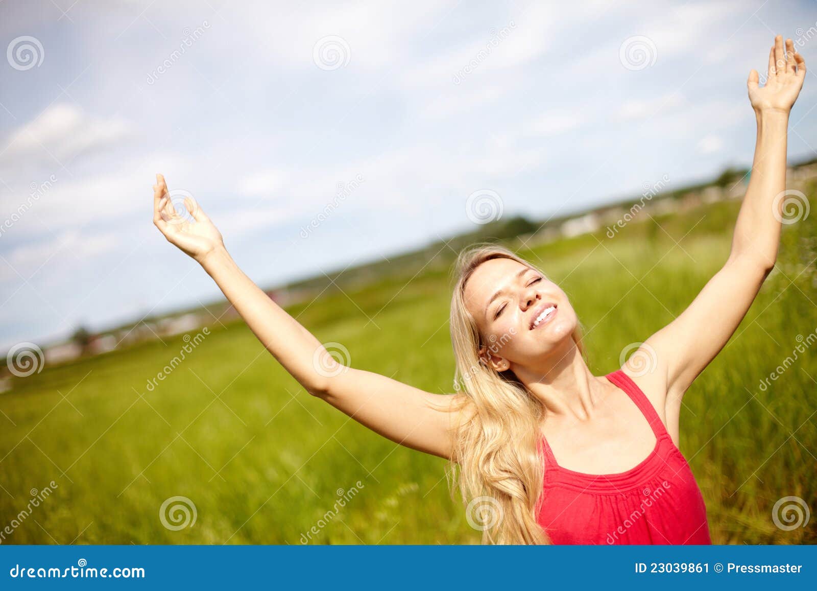 Glorious gesture stock image. Image of expression, femininity - 23039861