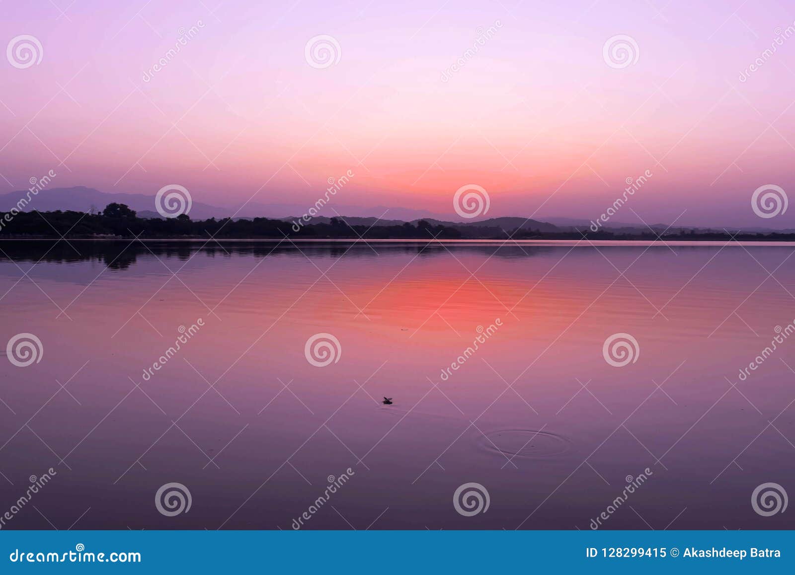 GLORIOUS VIEW OF LAKE BEFORE SUN RISE IN EARLY MORNING Stock Image ...