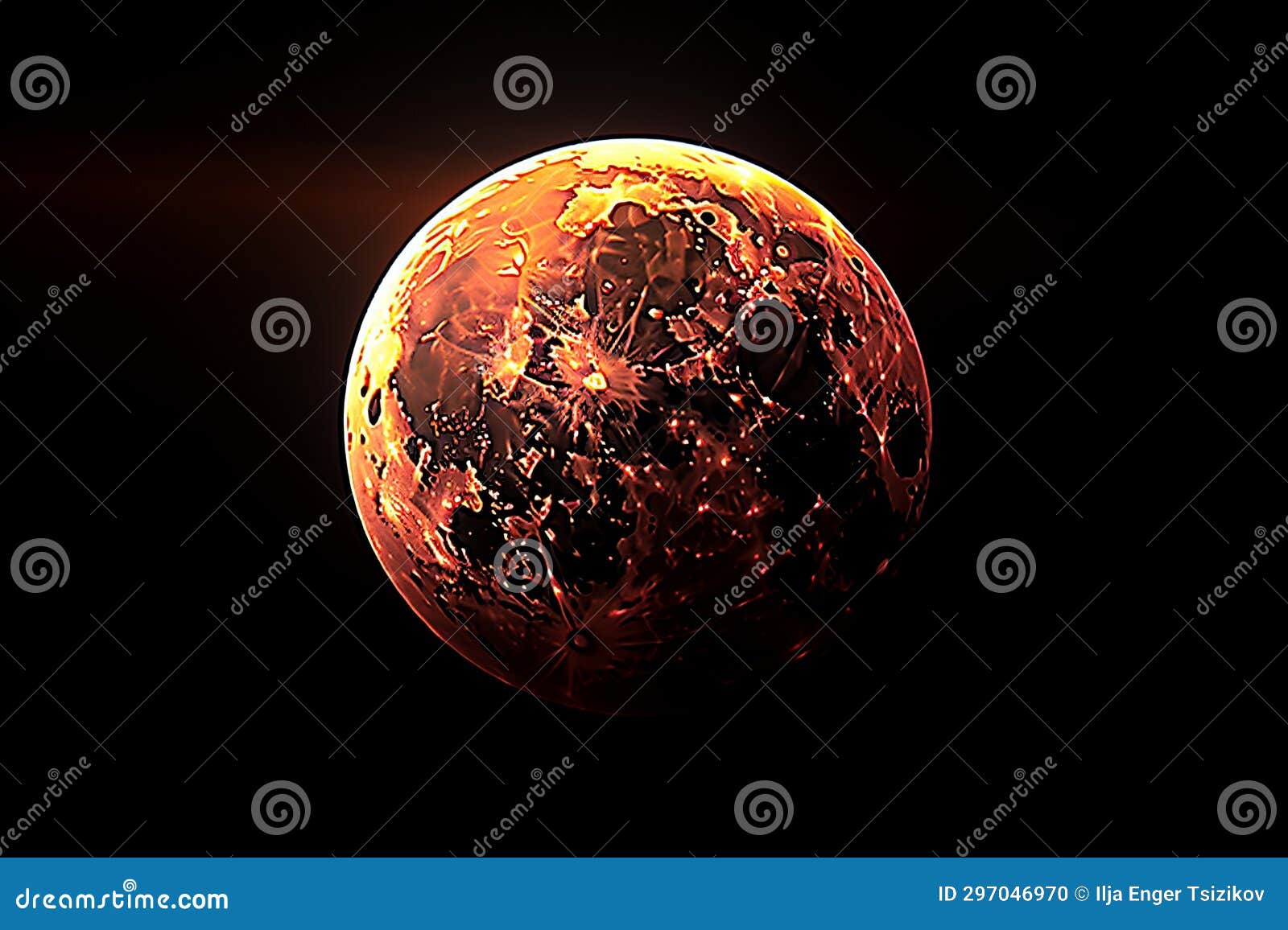 Glorious Lunar Eclipse Captivating Celestial Phenomenon of the Moon ...