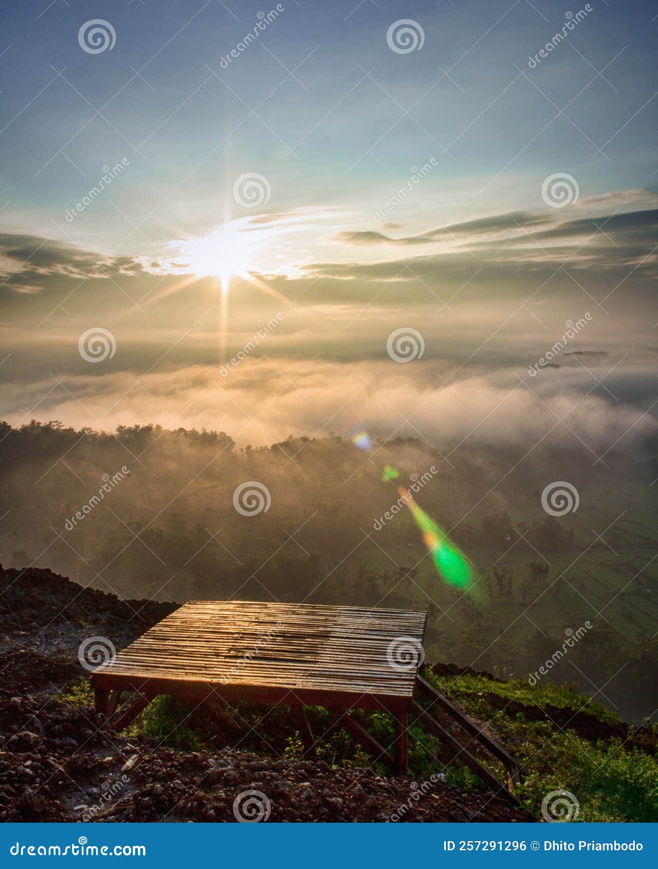 Glorious Misty morning stock photo. Image of night, cloud - 257291296