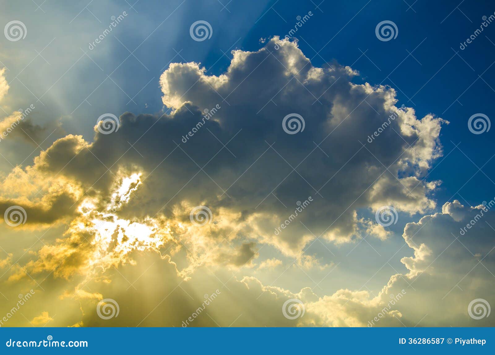 Glorious Morning stock image. Image of view, beauty, storm - 36286587