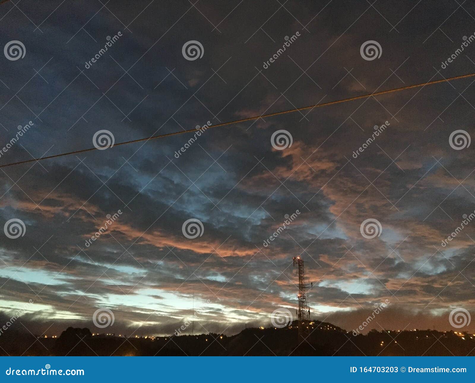 Glorious Morning stock image. Image of clouds, lovely - 164703203