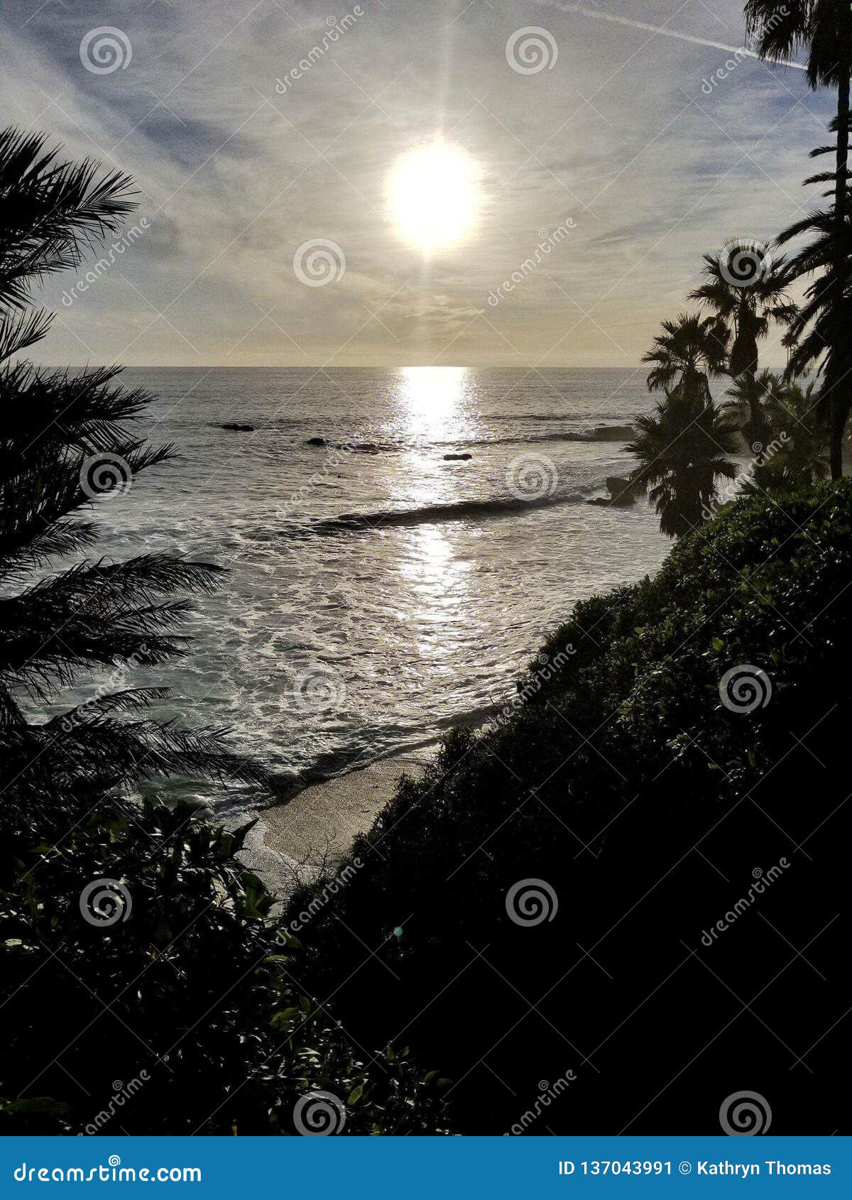 Glorious Sunset stock image. Image of beach, sunset - 137043991