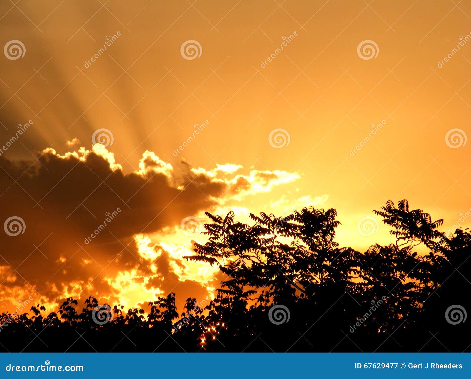Glorious Sunset stock image. Image of decorative, corner - 67629477