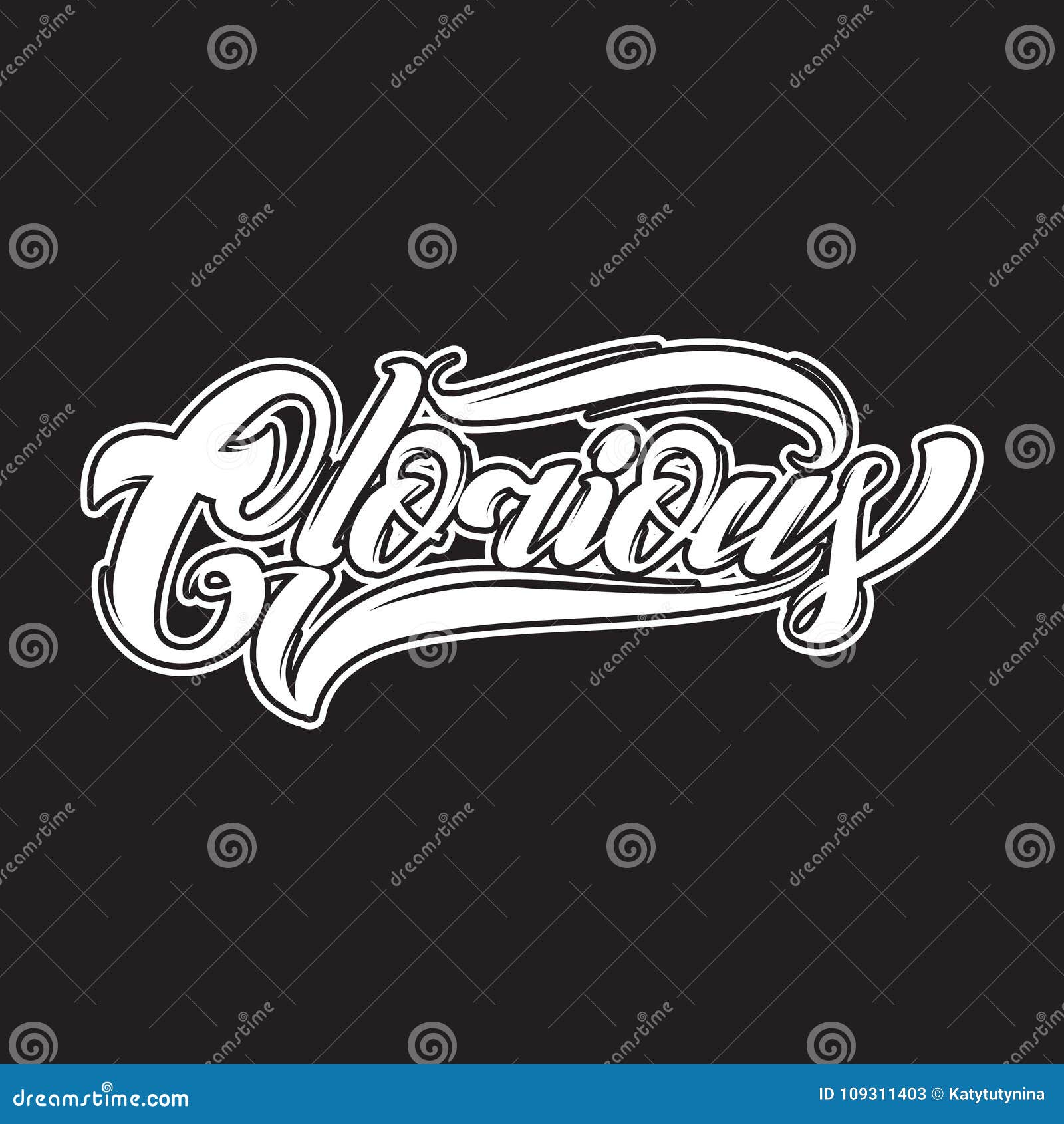Glorious Font. Vector Alphabet | CartoonDealer.com #156610847