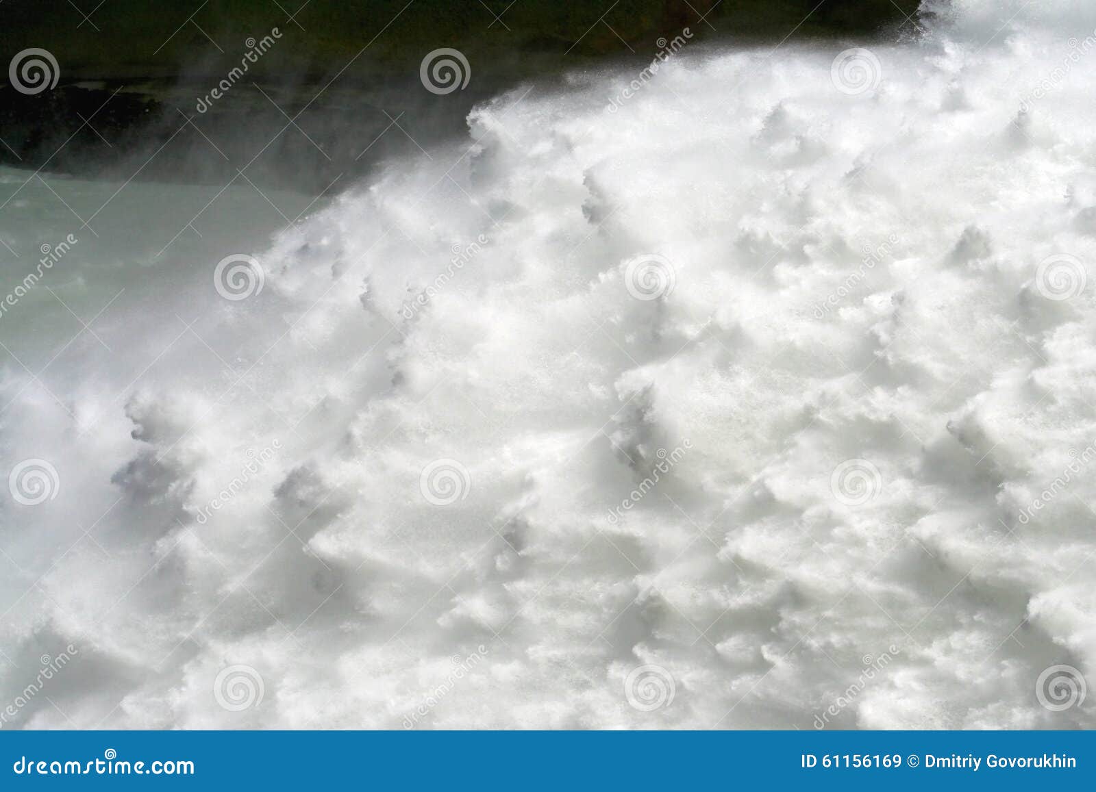 The Glory of Falling Water in the Stock Image - Image of water, weir ...