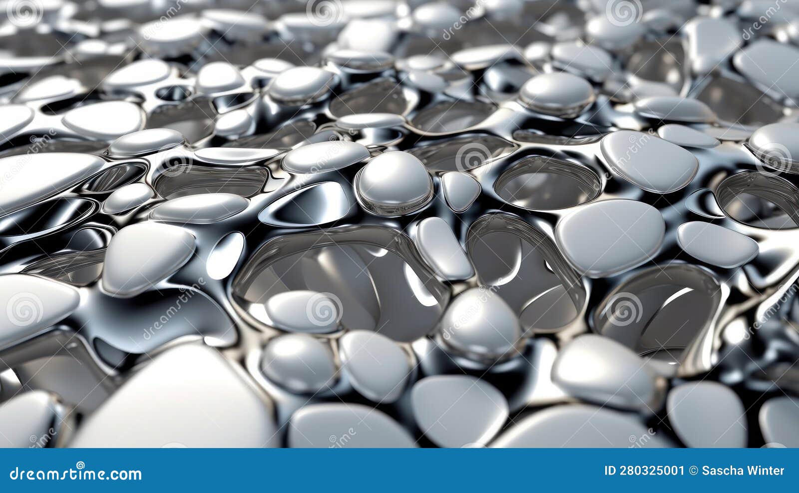 Glossed Elegance: Parametric Bionic Background Stock Illustration ...