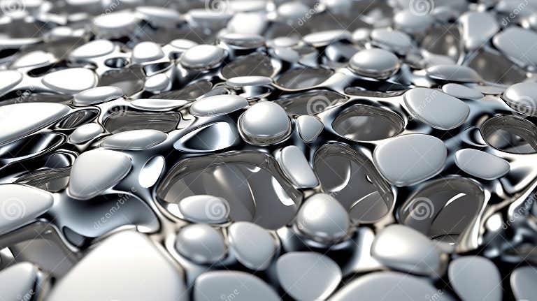 Glossed Elegance: Parametric Bionic Background Stock Illustration ...