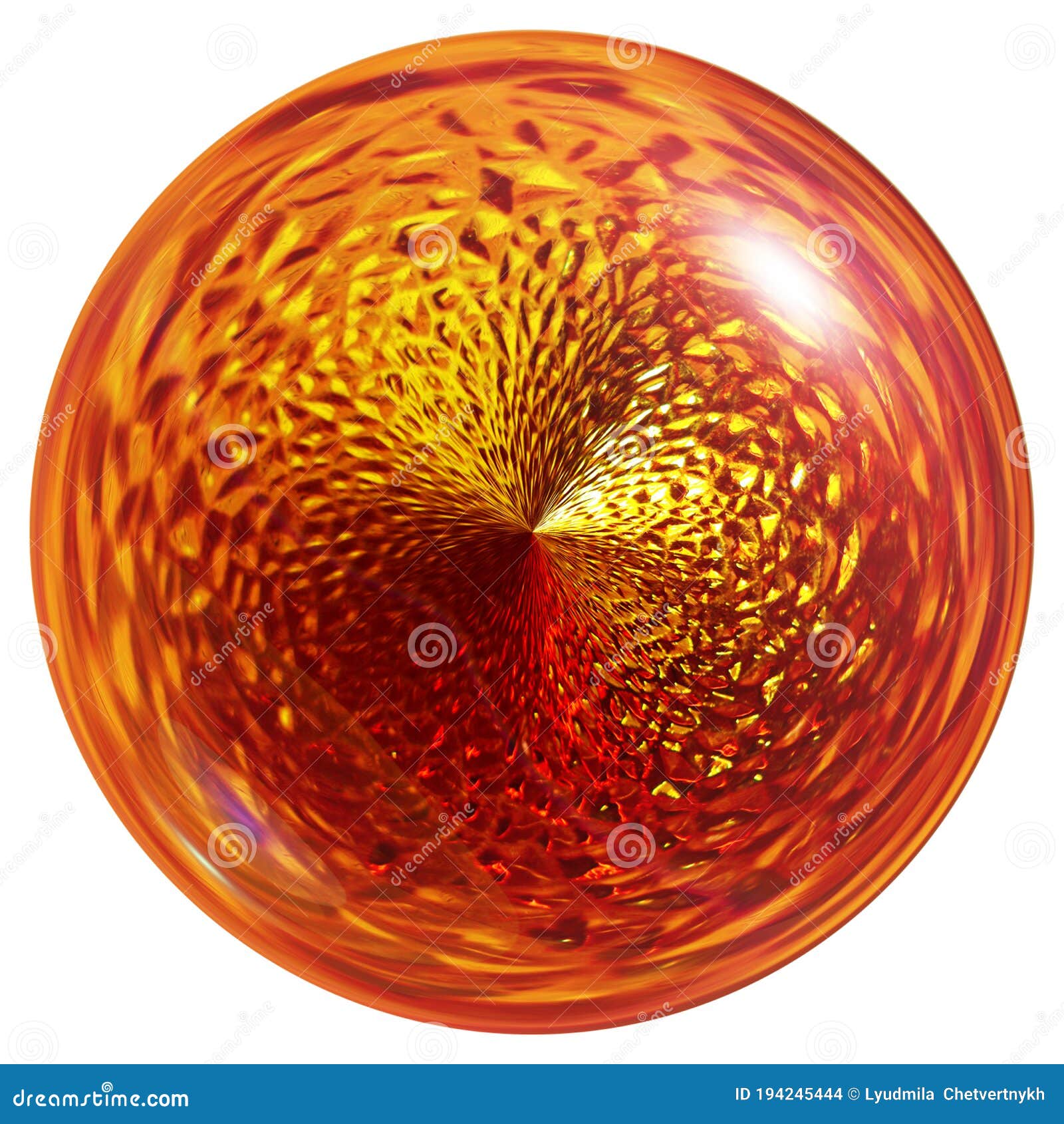 Amber Ball And Plant Cartoon Vector | CartoonDealer.com #18184241