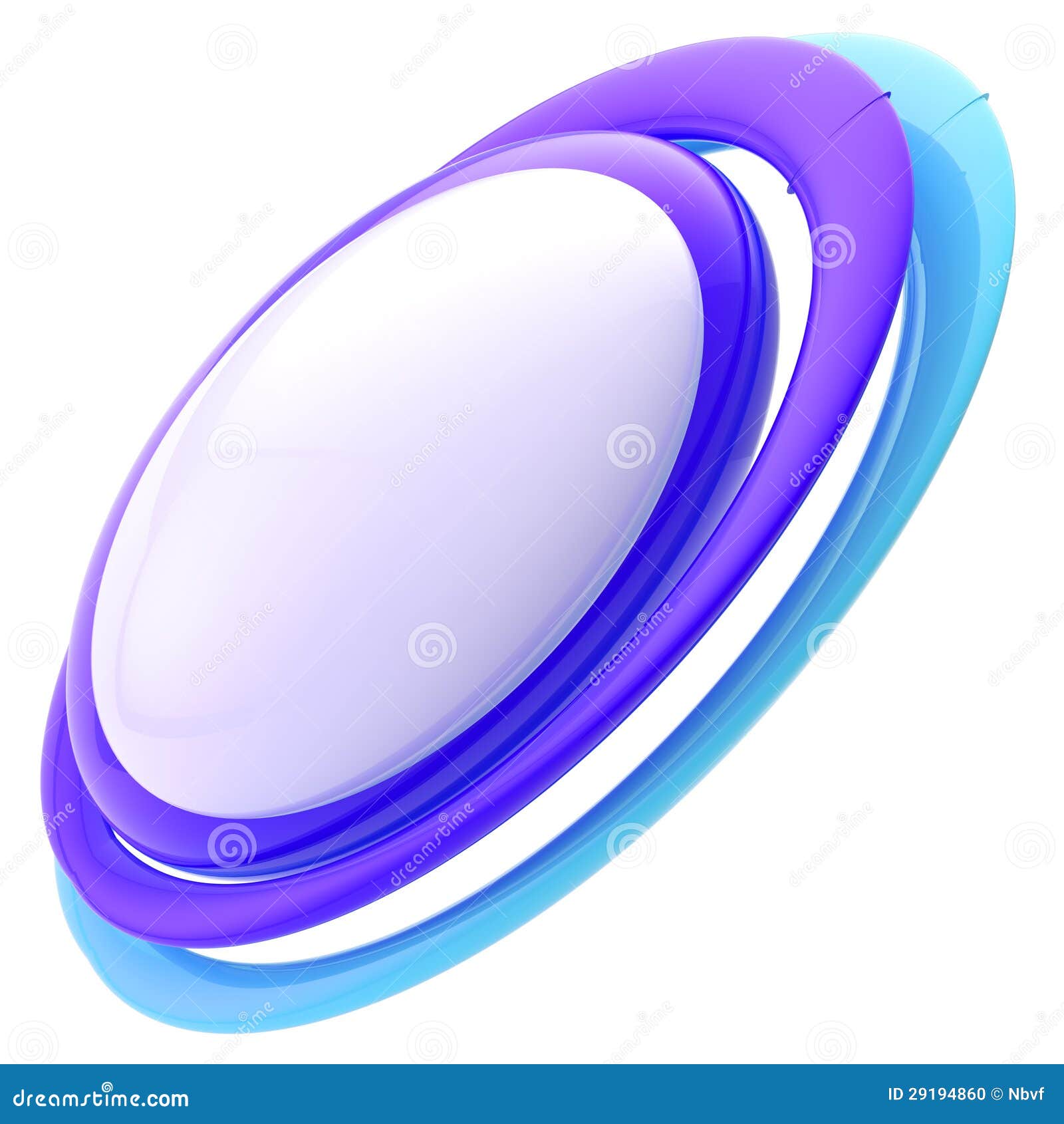 Glossy Blank Button Design Template Isolated Stock Illustration ...