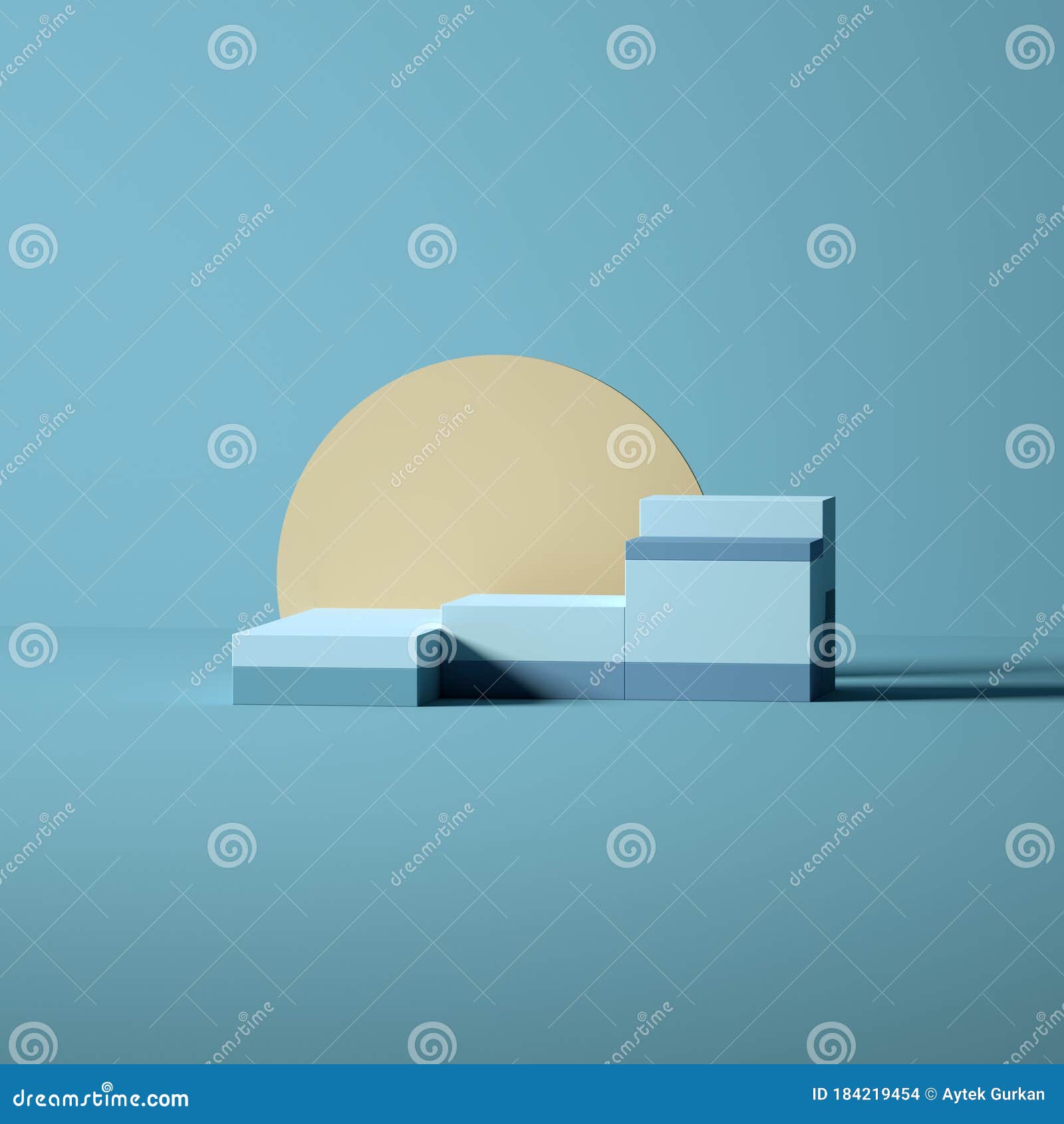 3d Rendering Basic Geometric Shapes Royalty-Free Stock Photography ...