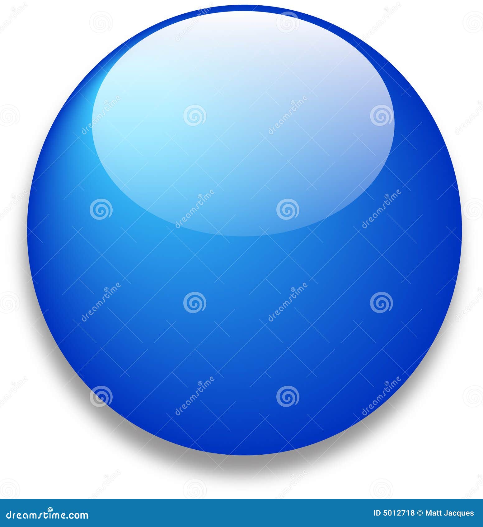 Glossy blue web icon stock illustration. Illustration of render - 5012718