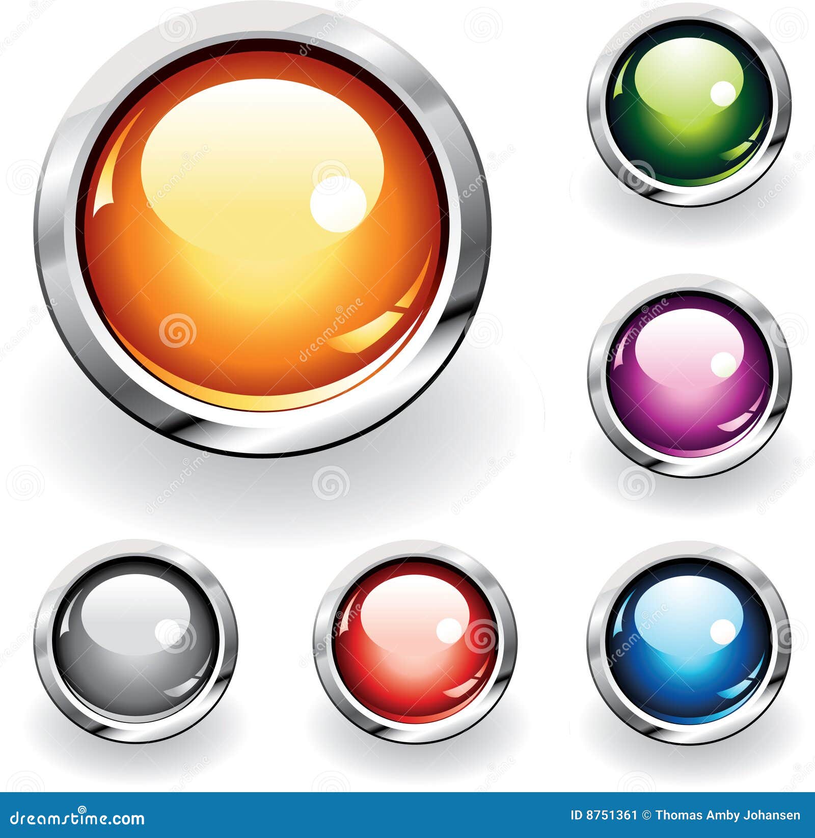 Glossy Buttons stock vector. Illustration of glowing, blue - 8751361 Glossy Buttons stock vector. Illustration of glowing, blue - 8751361