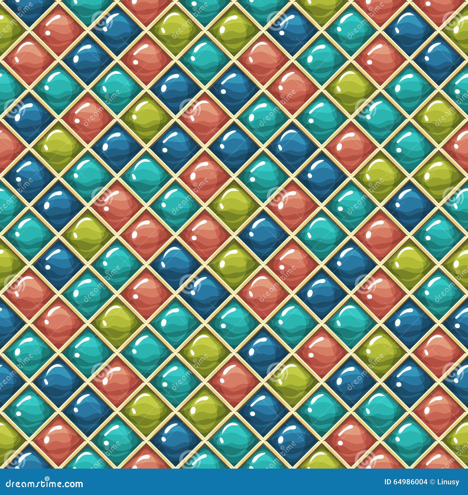 Glossy cells pattern stock vector. Illustration of backdrop - 64986004