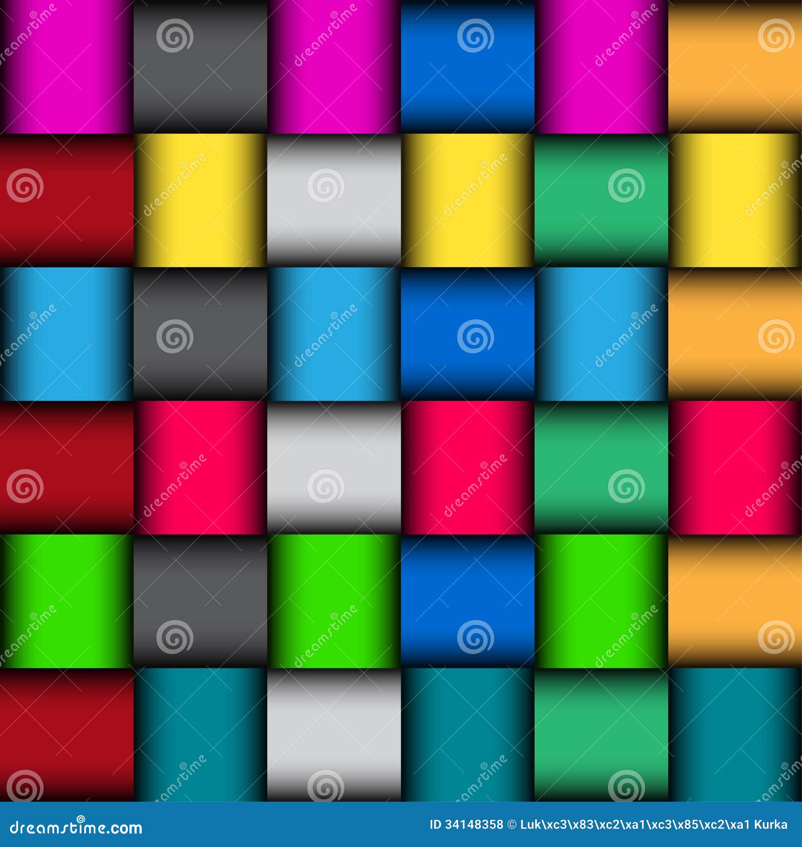 Color Mosaic Art Background Cartoon Vector | CartoonDealer.com #28312697