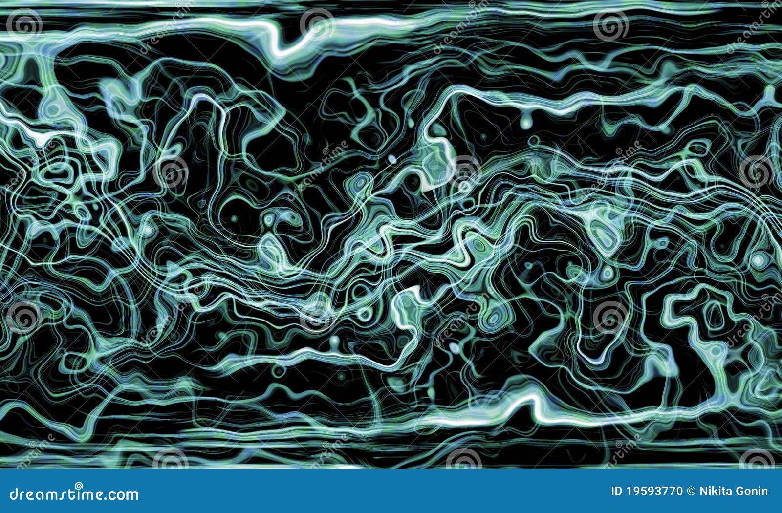 Glossy Computer Generated Abstract Background Stock Illustration ...