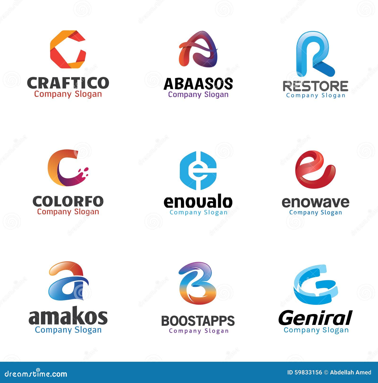 Glossy Creative Letters Design Stock Vector - Illustration of creative ...