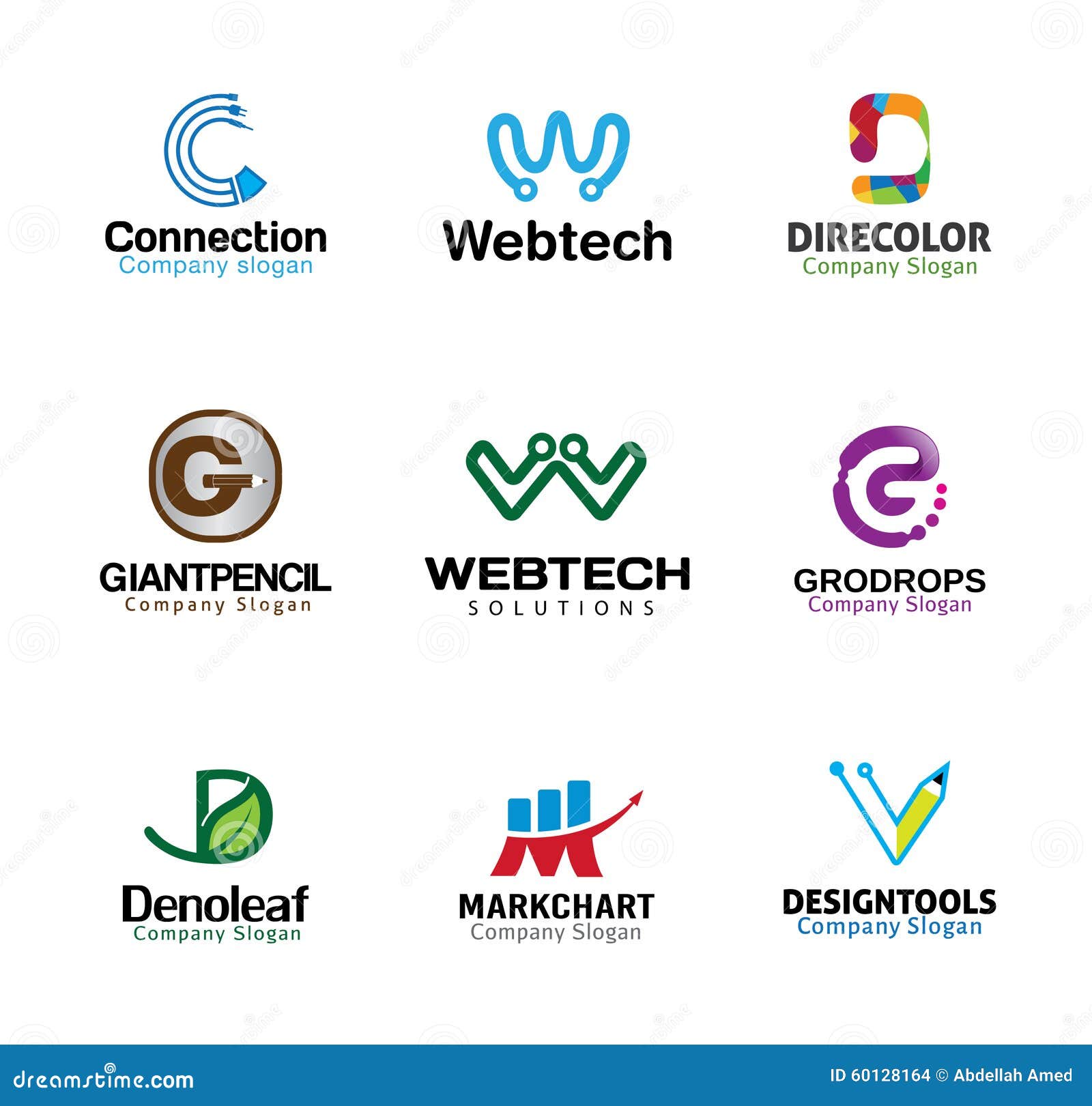 Glossy Creative Letters Design Stock Vector - Illustration of leaves ...