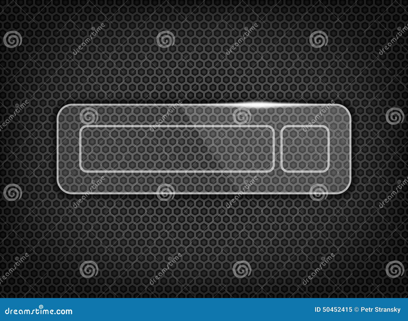 Glossy Download Button on Texture Stock Vector - Illustration of black ...