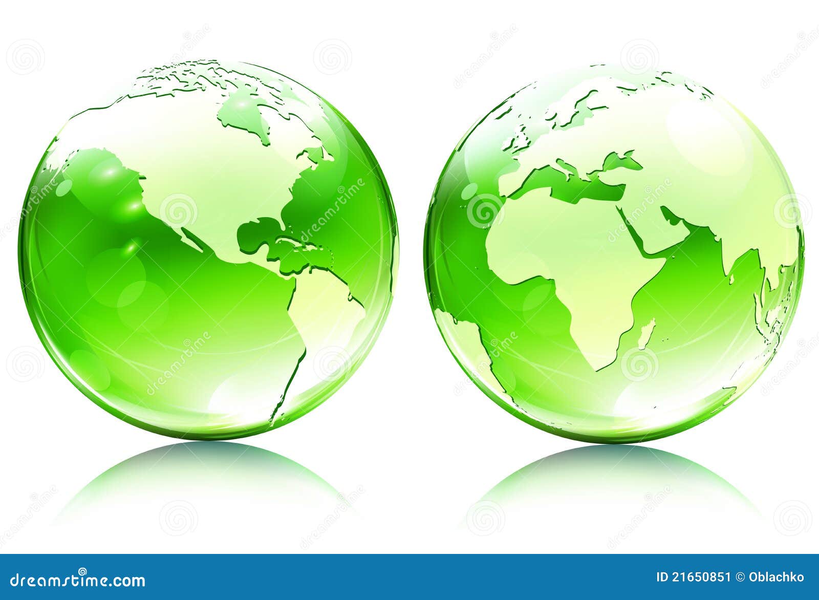 Glossy earth map globes stock vector. Illustration of circle - 21650851