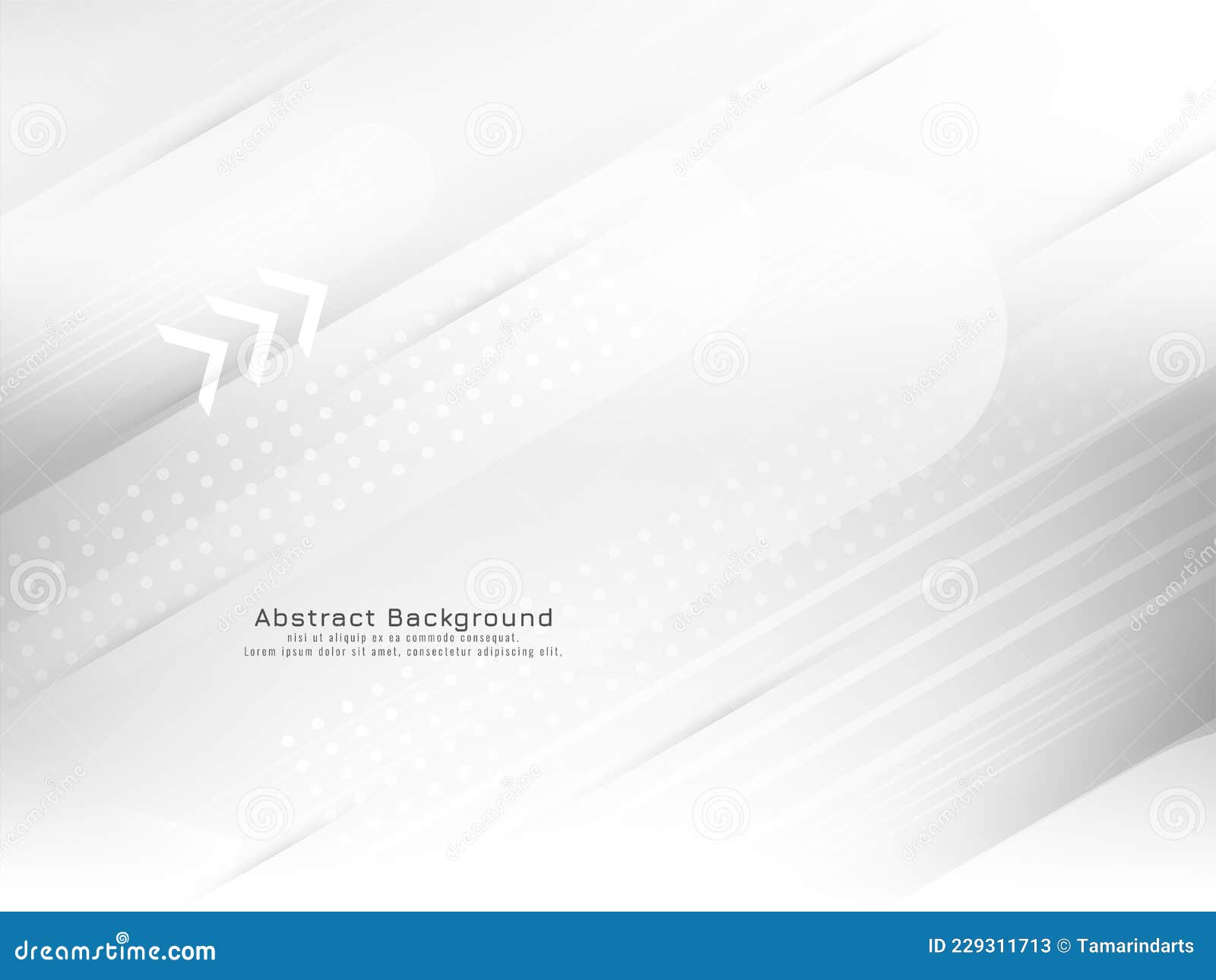 Glossy Geometric Style White Techno Background Stock Vector ...