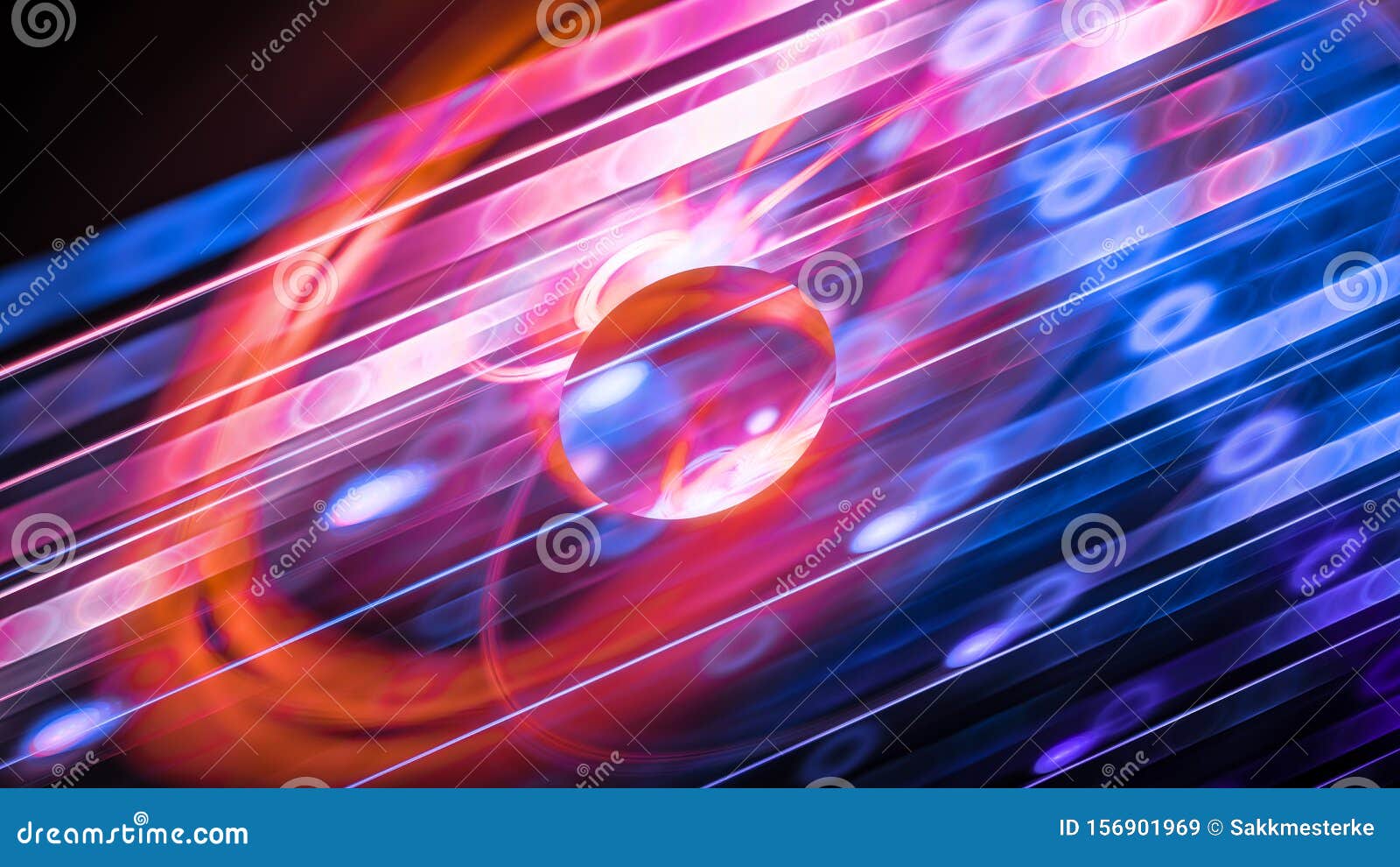 The Glossy Glowing Unique Element Abstract Background Stock ...
