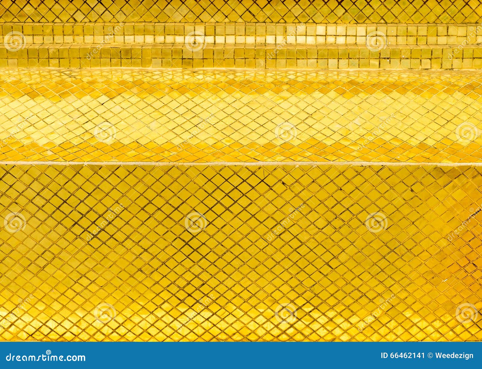 Glossy Gold Mosaic Tile Wall, Texture Background Stock Image - Image of ...