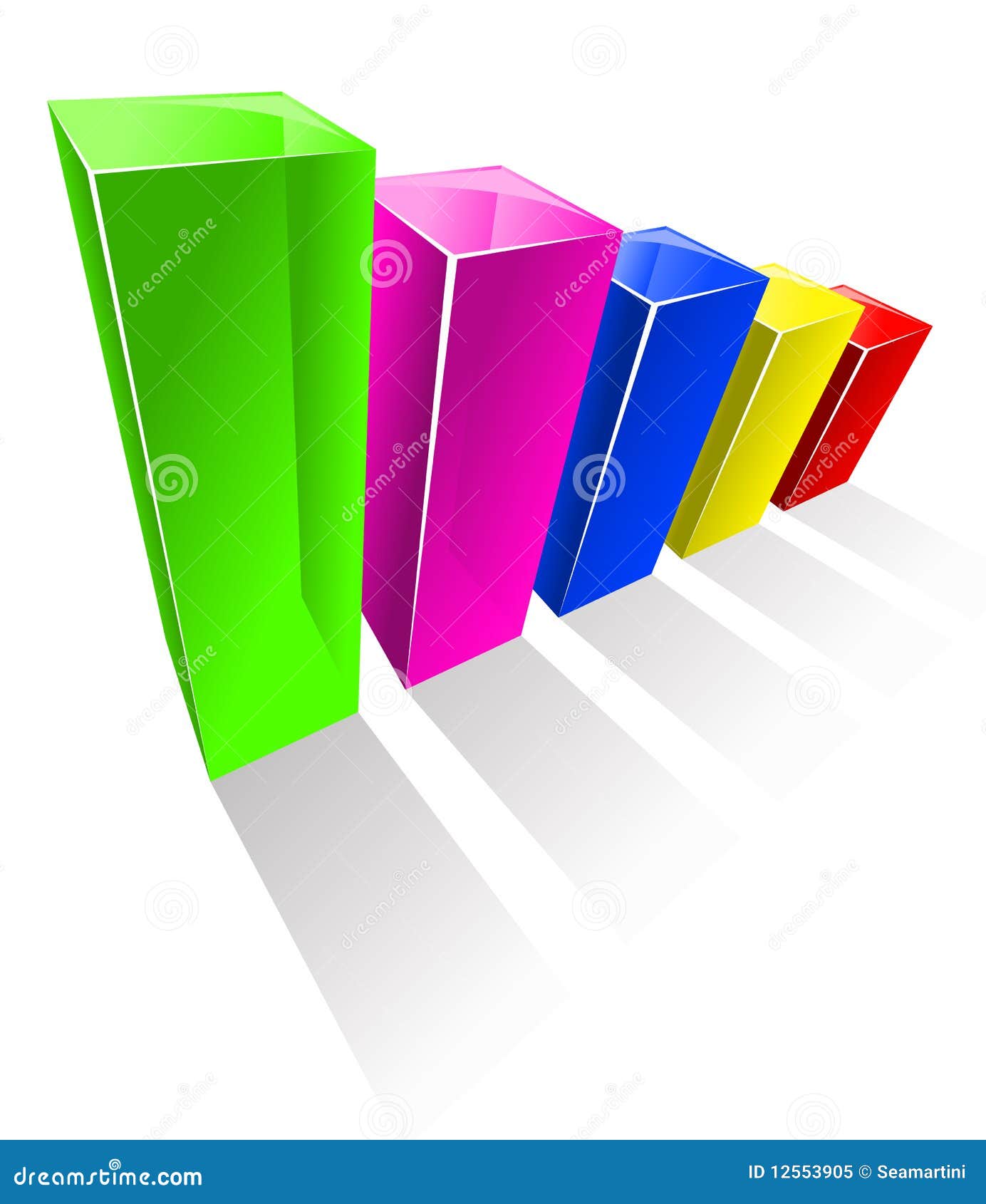 Glossy graph stock vector. Illustration of chart, concepts - 12553905