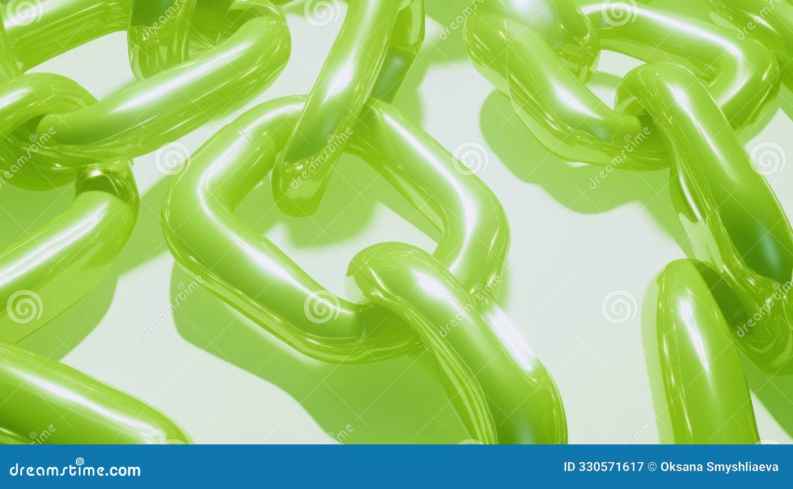 Green Chain Link Fence Up Close Blurred Background Stock Photo ...