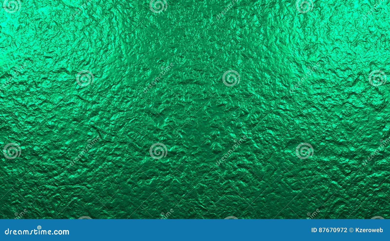 Glossy Green Wall. Graphic Illustration. 3d Rendering. Background ...