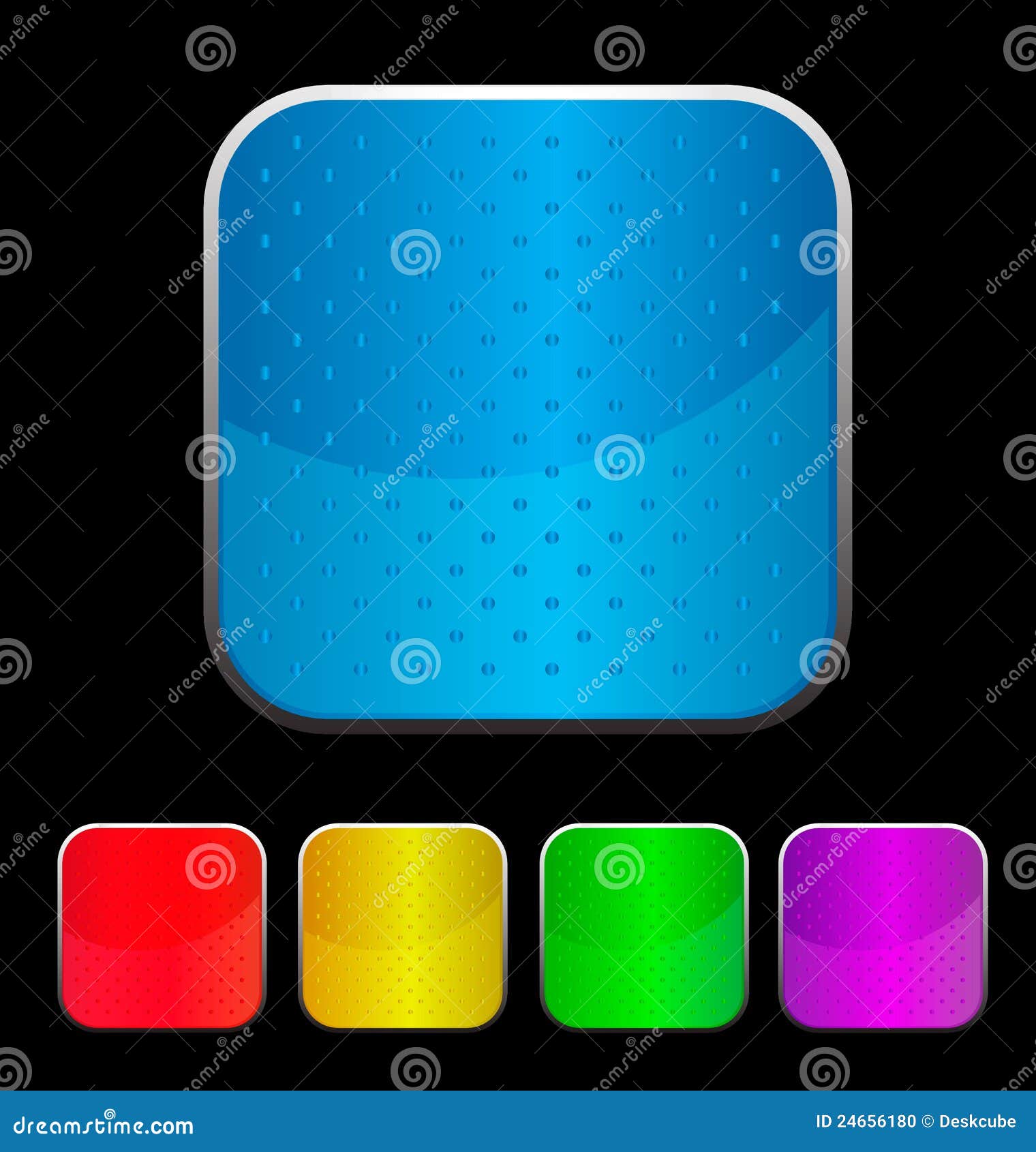 Glossy Icon with Bump Surface Stock Vector - Illustration of commerce ...