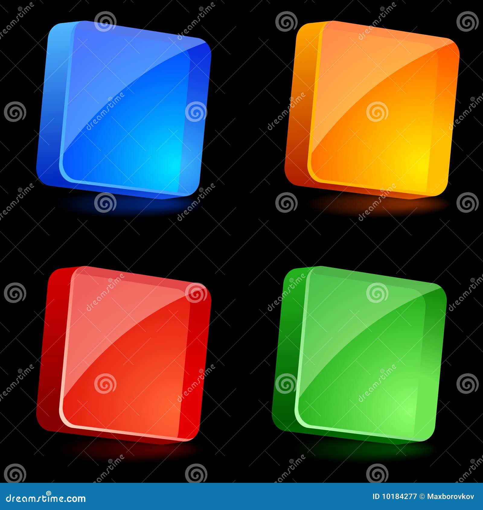 Glossy Icons. stock vector. Illustration of glass, icons - 10184277
