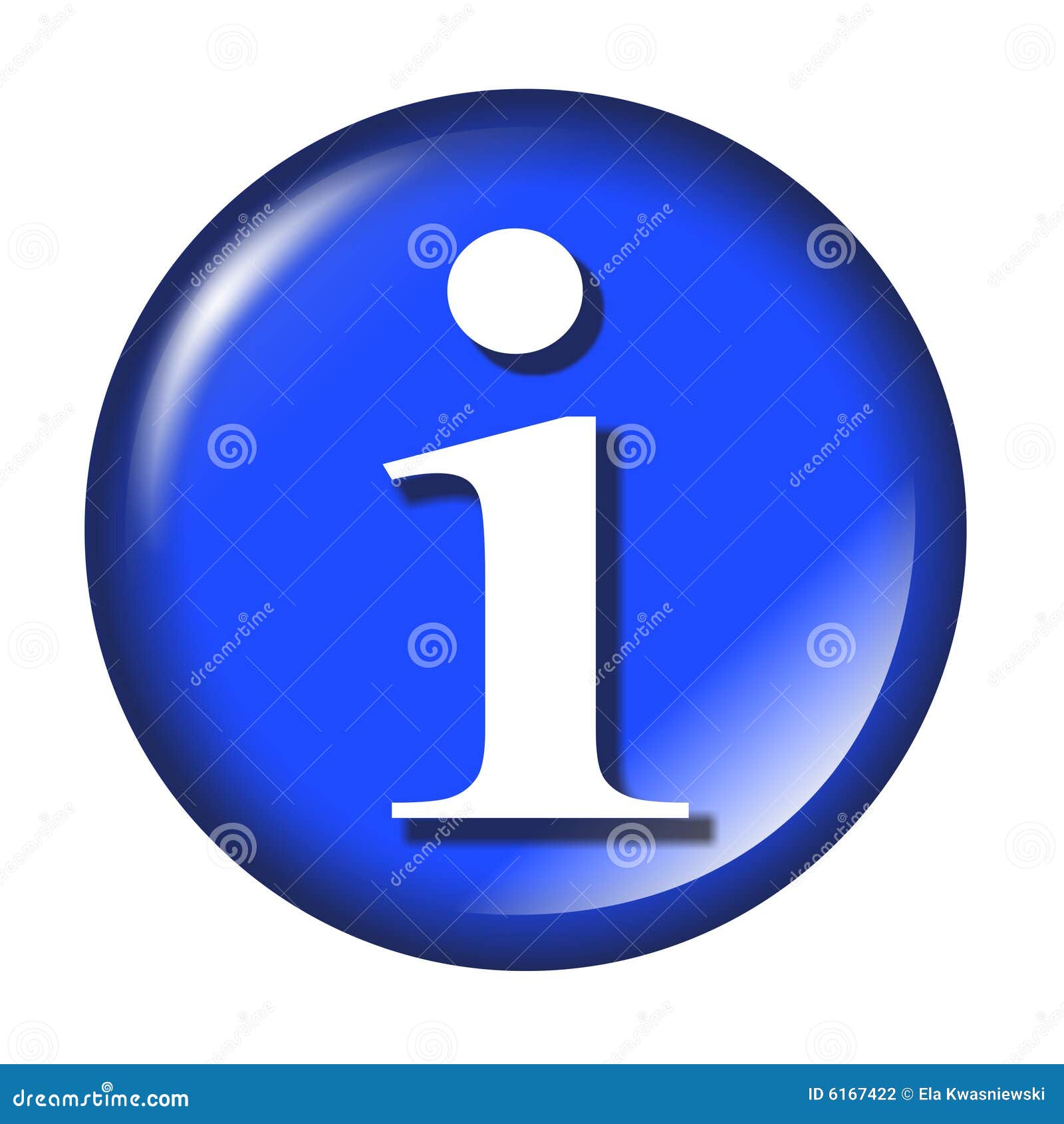 Glossy Information Web Button Stock Illustration - Illustration of ...