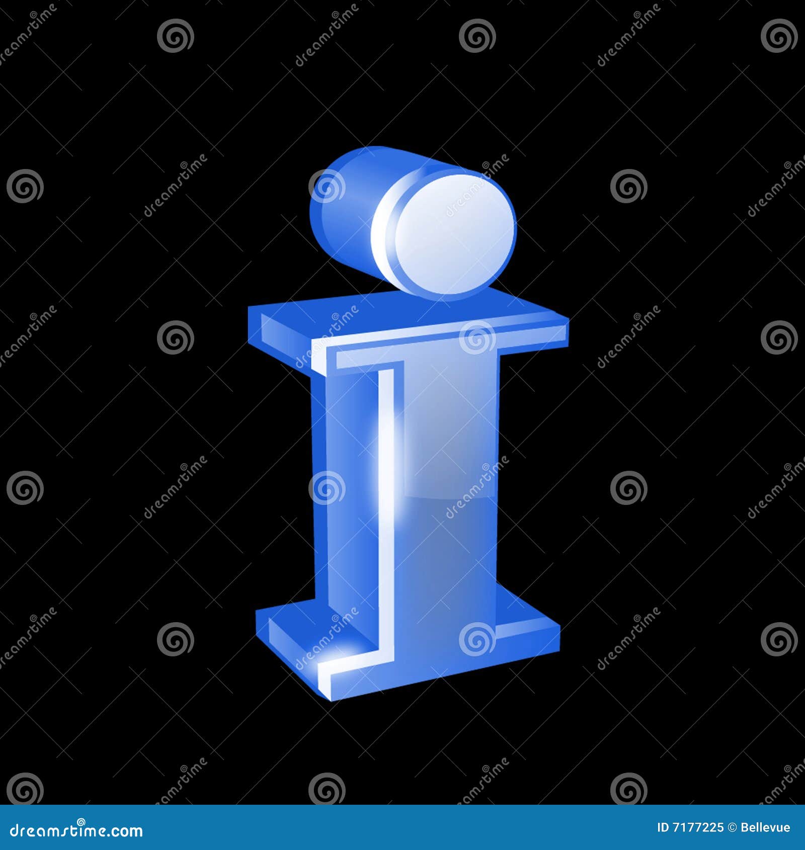 Glossy Information Web Button Stock Illustration - Illustration of ...