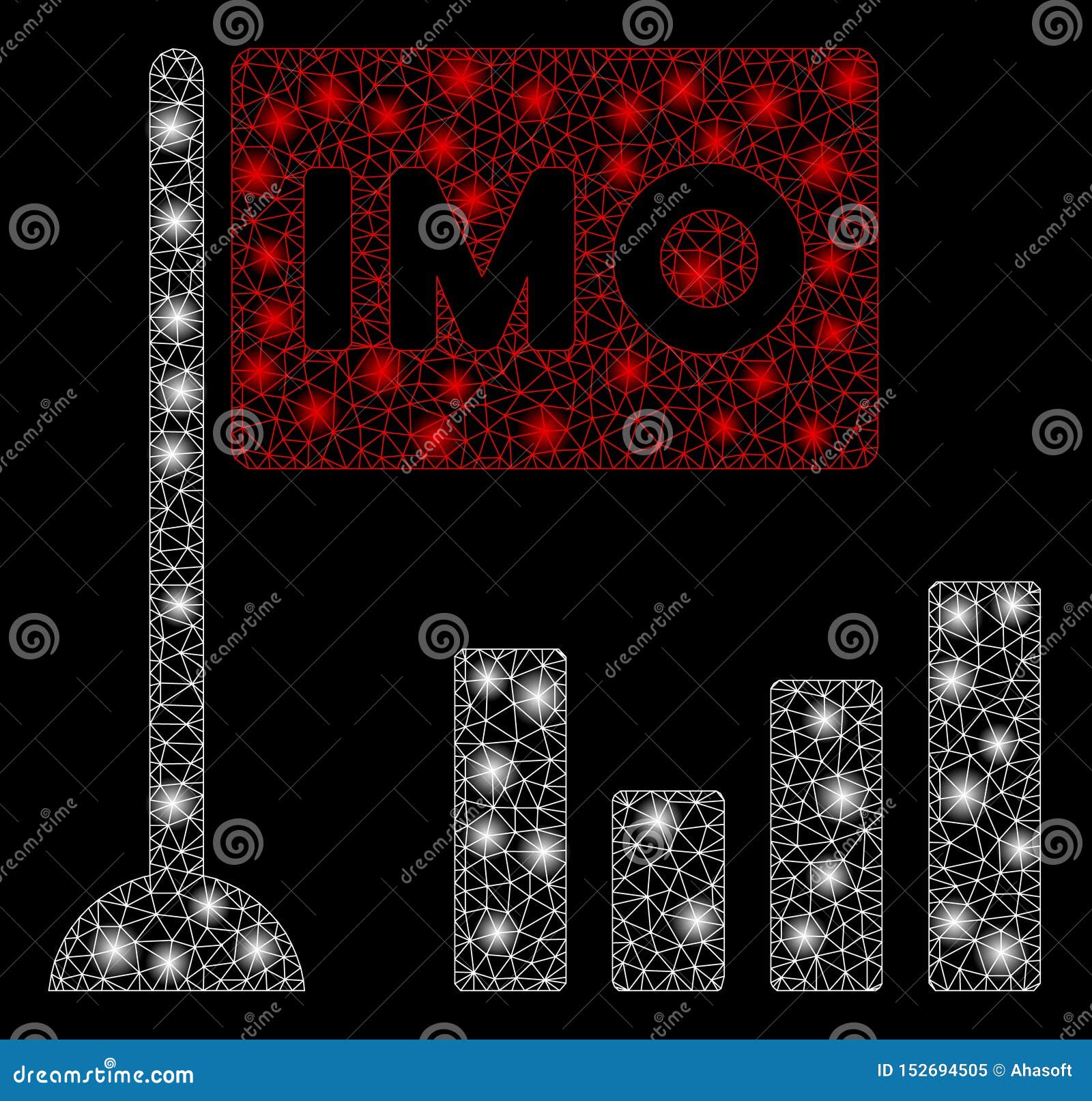 Flare Mesh Wire Frame IMO Bar Chart with Flare Spots Stock Vector ... Flare Mesh Wire Frame IMO Bar Chart with Flare Spots Stock Vector ...