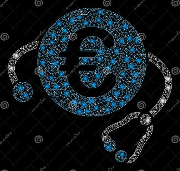 Glossy Mesh Network Euro Payment Medicine with Light Spots Stock Vector ... Glossy Mesh Network Euro Payment Medicine with Light Spots Stock Vector ...