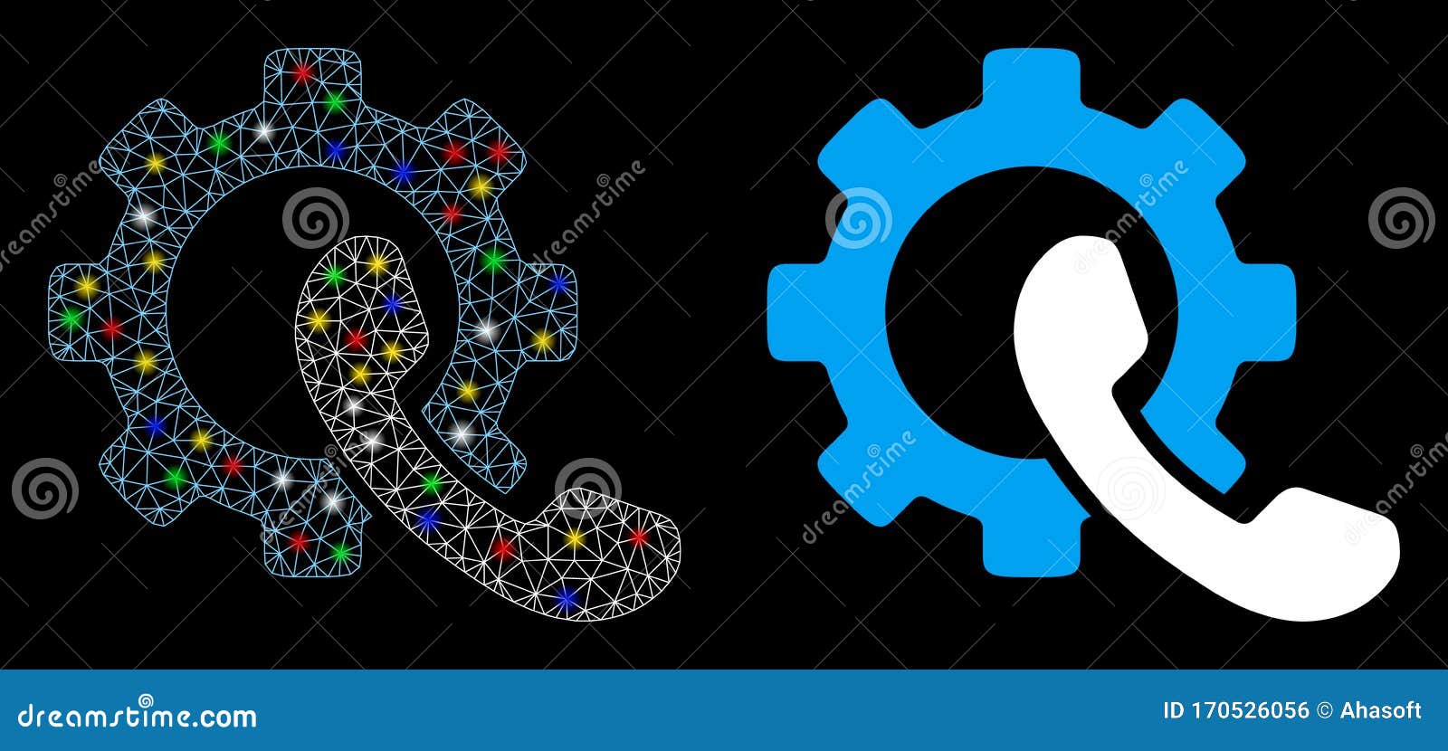 Glossy Mesh Wire Frame Phial With Flare Spots Cartoon Vector ...