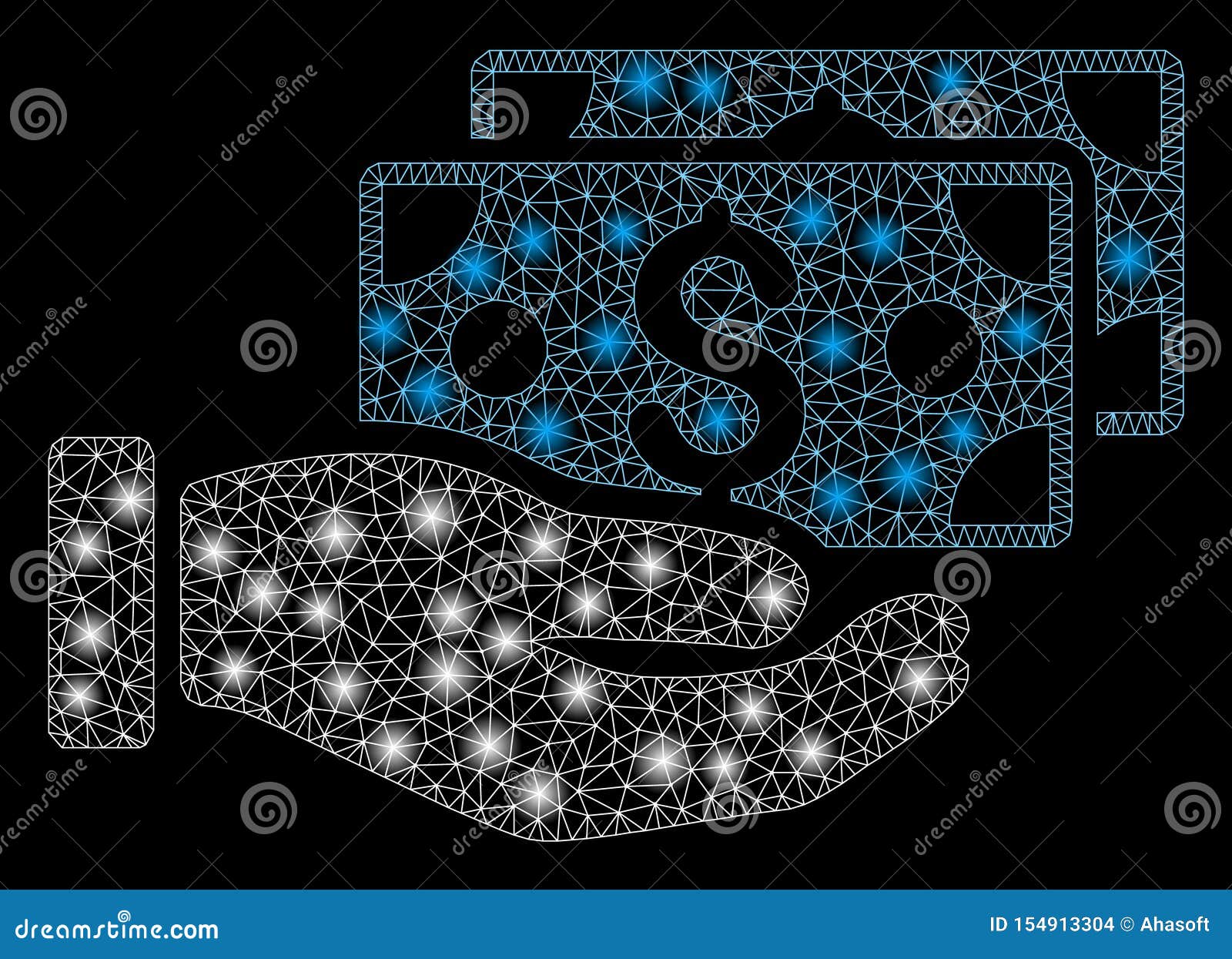 Flare Mesh Wire Frame Pay by Cash with Flare Spots Stock Vector ... Flare Mesh Wire Frame Pay by Cash with Flare Spots Stock Vector ...