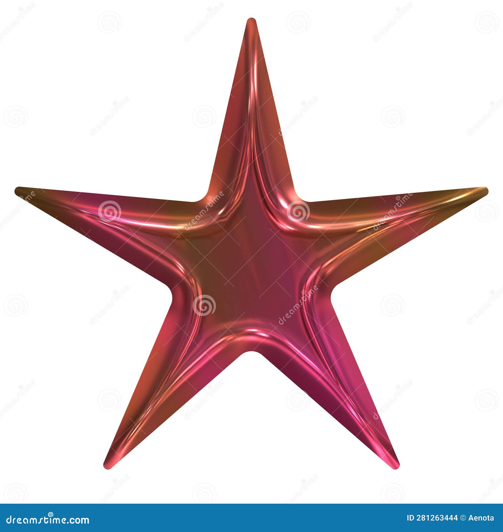 Glossy Metal Star simbol stock illustration. Illustration of shining ...