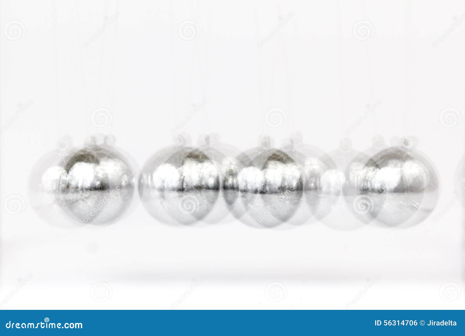 Glossy Momentum balls Blur stock photo. Image of background - 56314706