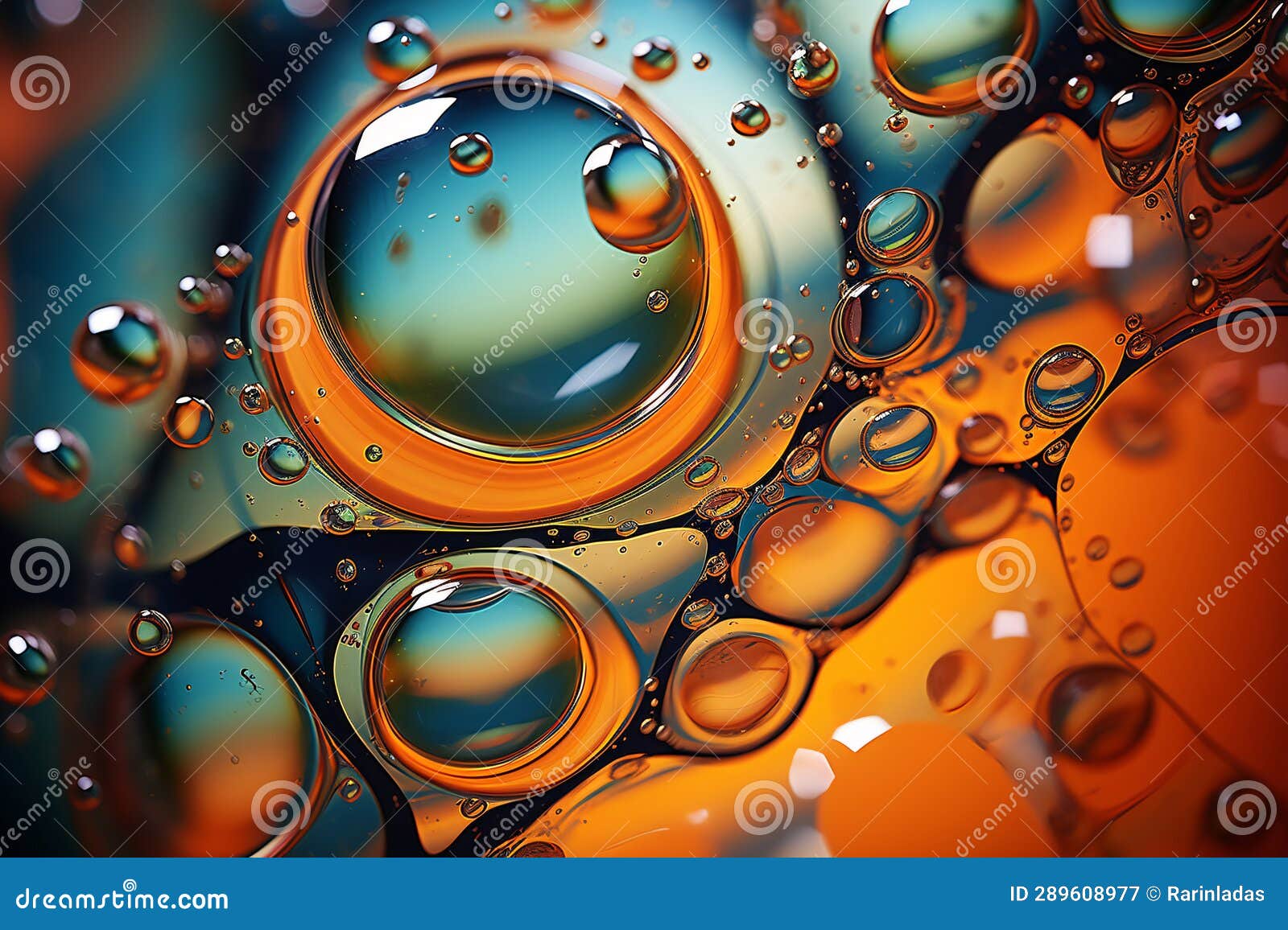 Glossy Oily Fluid Pattern with Rainbow Reflections Stock Illustration ...