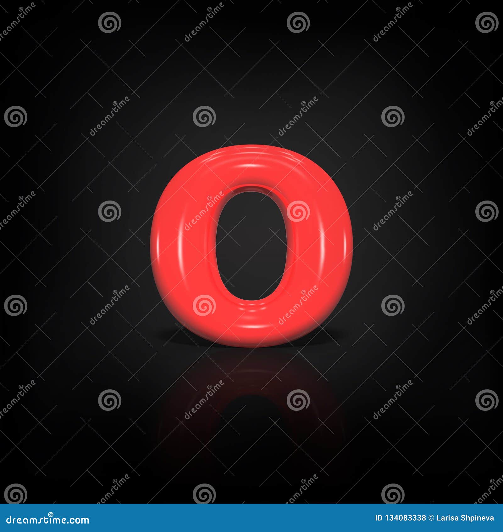 Bubble Letters Lowercase O