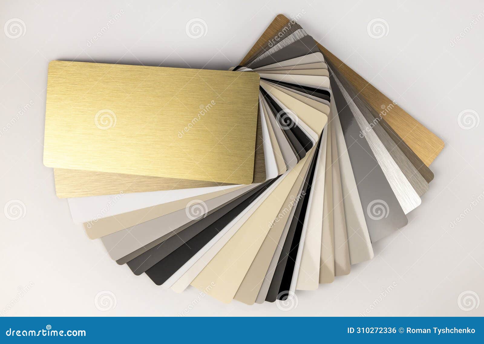 Glossy Samples of MDF Panels for Furniture. Facade Panels. Stock Photo ...