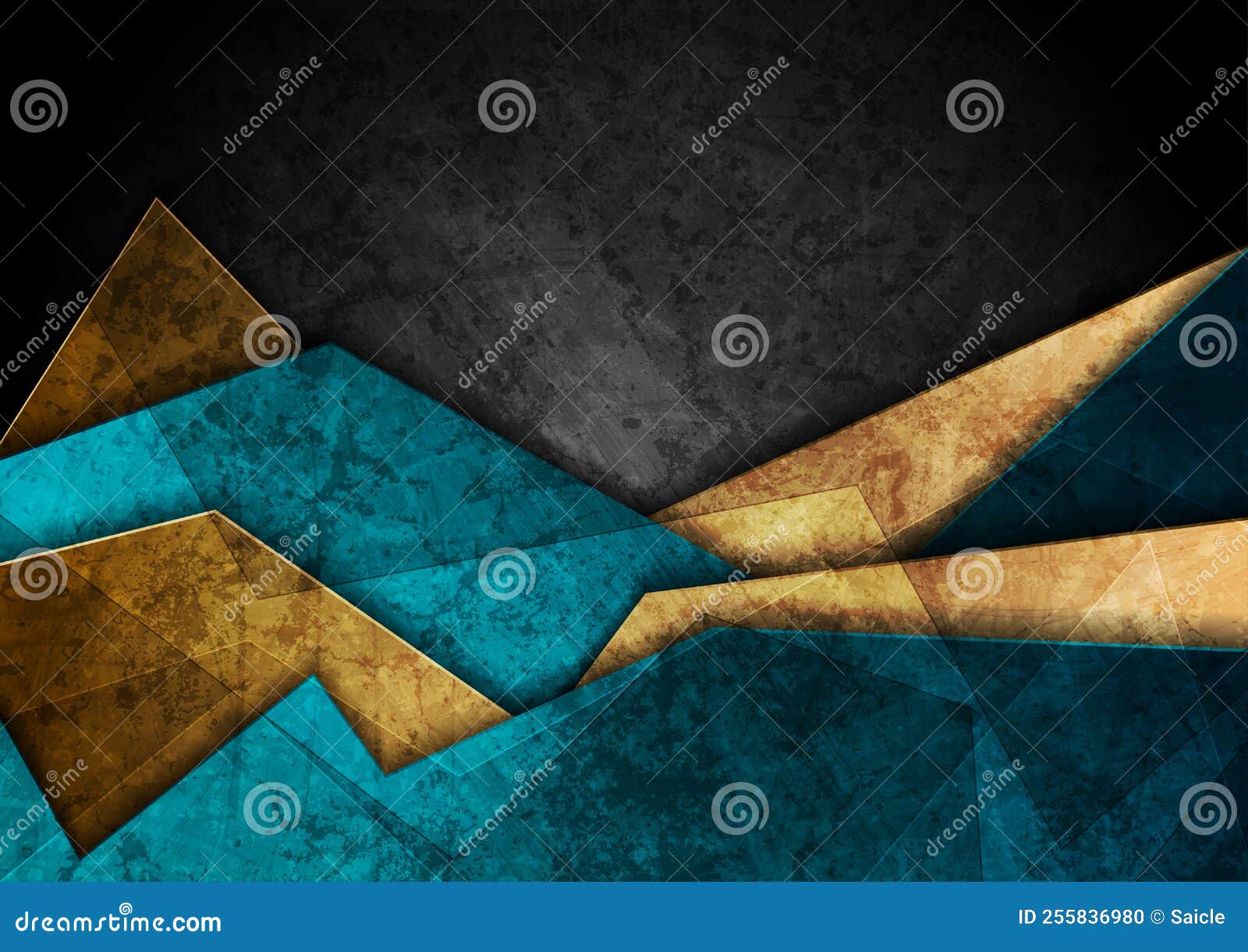 Glossy Shapes Abstract Grunge Corporate Background Stock Photo - Image ...