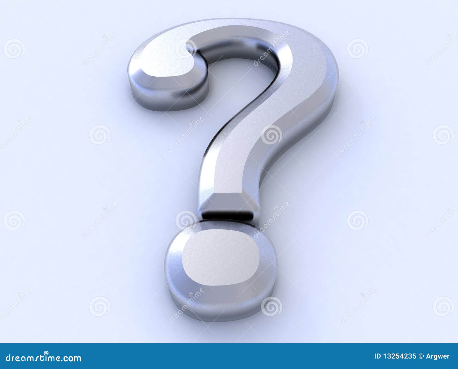 Glossy sign of question stock illustration. Illustration of large ...