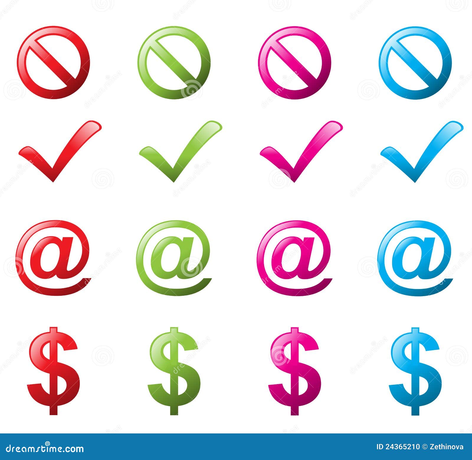 Glossy Signs & Symbols stock illustration. Illustration of circle ...